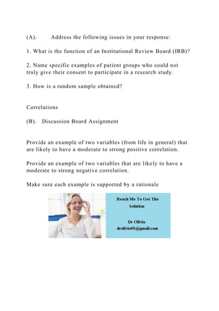 (A). Address the following issues in your response1. Wha.docx