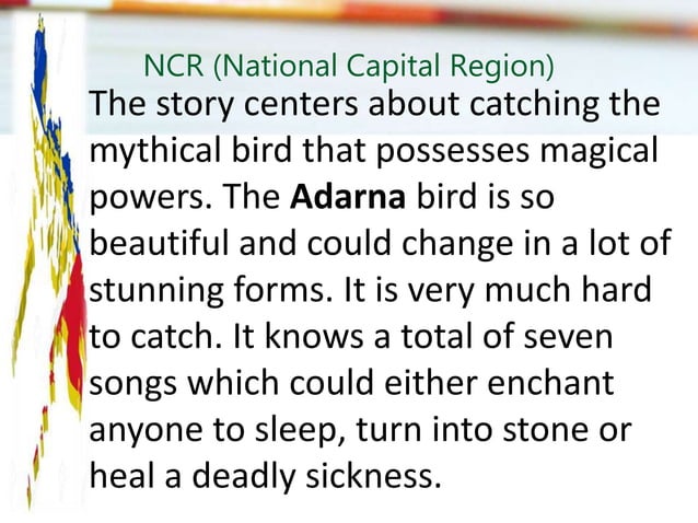 A.3 Literatures from the Regions.ppt | Books and Literature