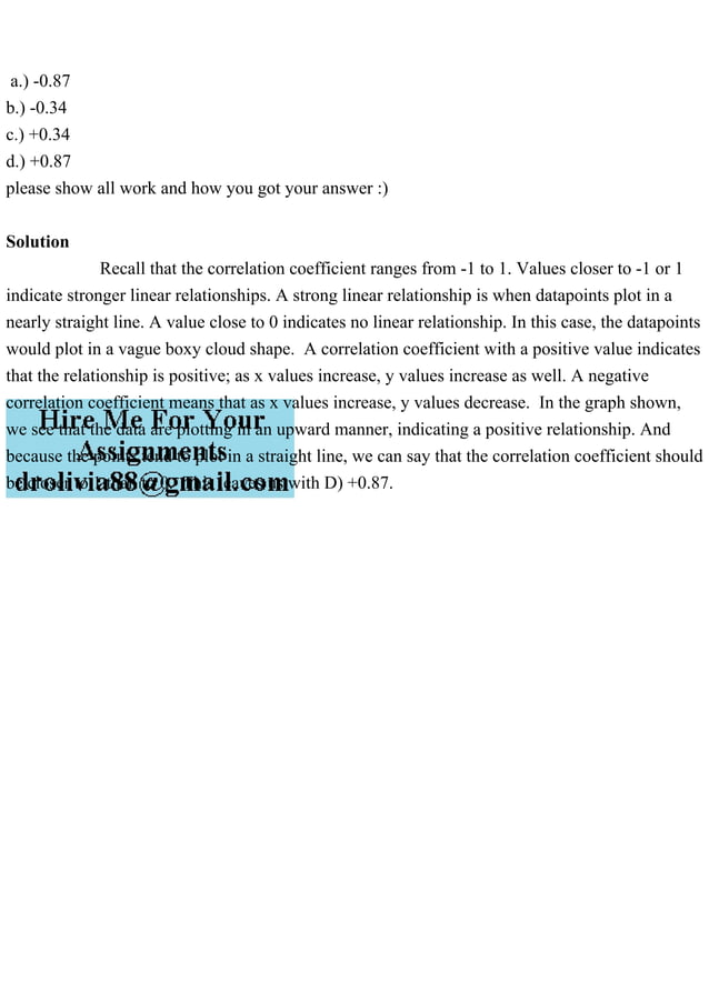 a.) -0.87b.) -0.34c.) +0.34d.) +0.87please show all work .pdf