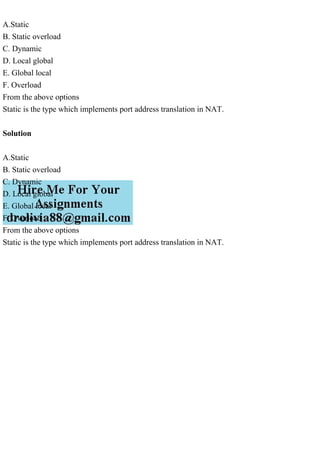 A.StaticB. Static overloadC. DynamicD. Local globalE. Global.pdf