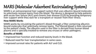 recent development in artificial.liver. in field of biomedical ...