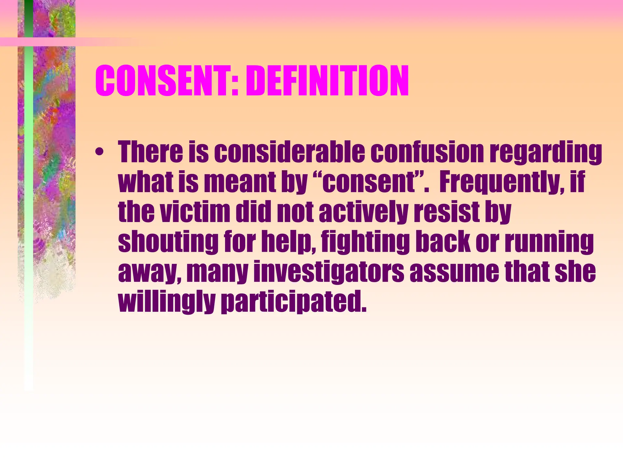 powerpoint for rape law REPUBLIC ACT 8352. THE RAPE LAW | PPTX