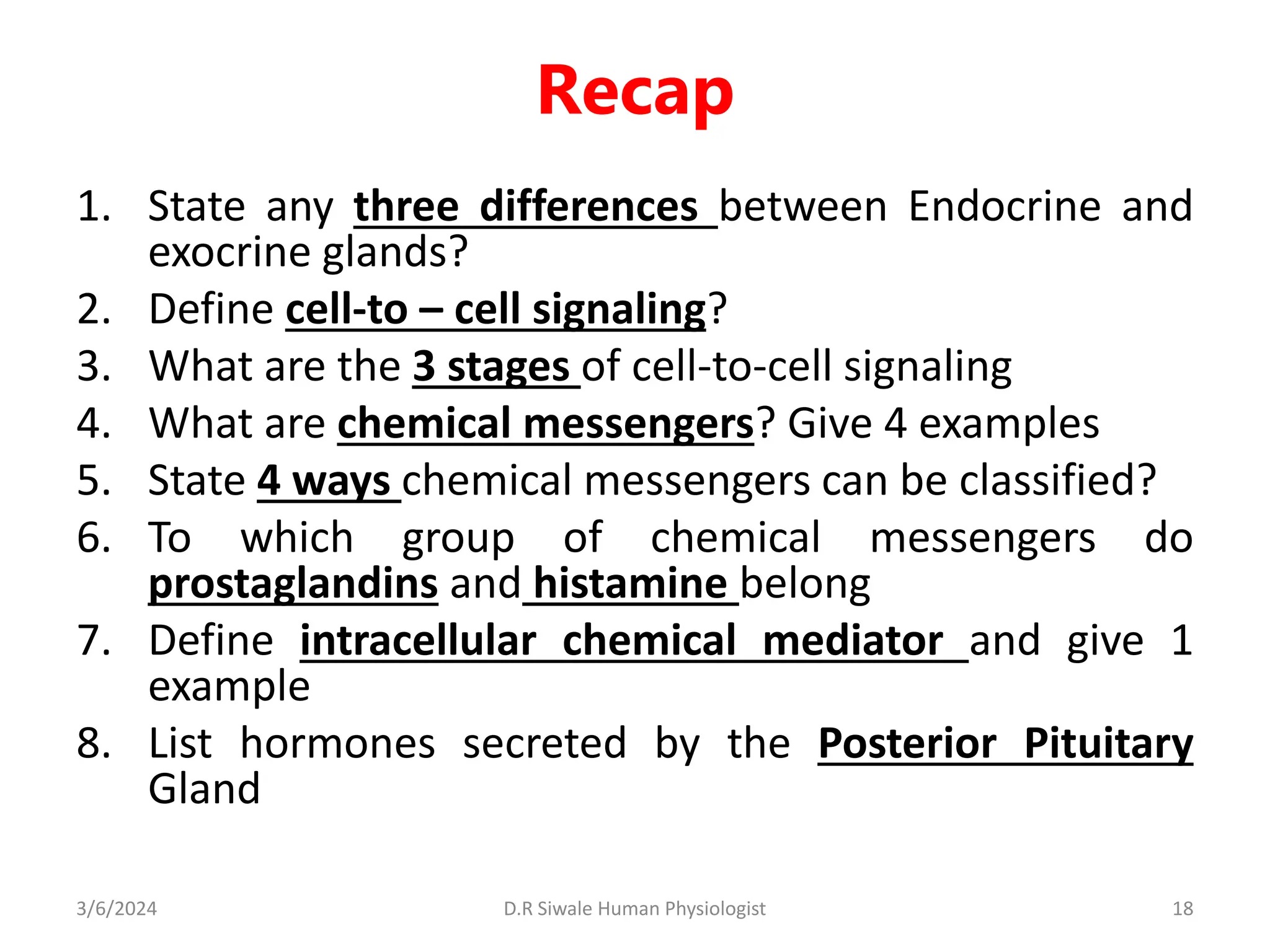 A. Intro to the ENDOCRINE system.pptx MEDICAL studies | PPTX
