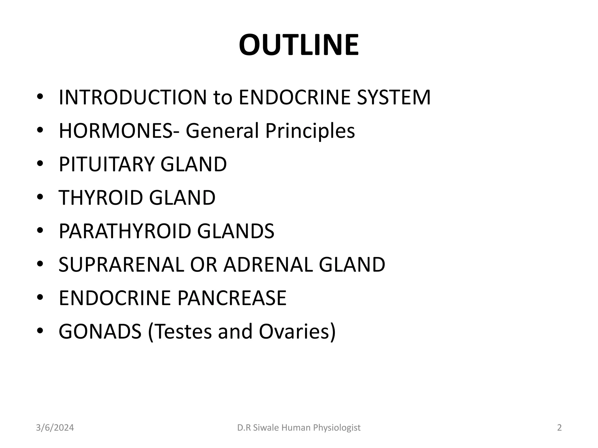 A. Intro to the ENDOCRINE system.pptx MEDICAL studies | PPTX