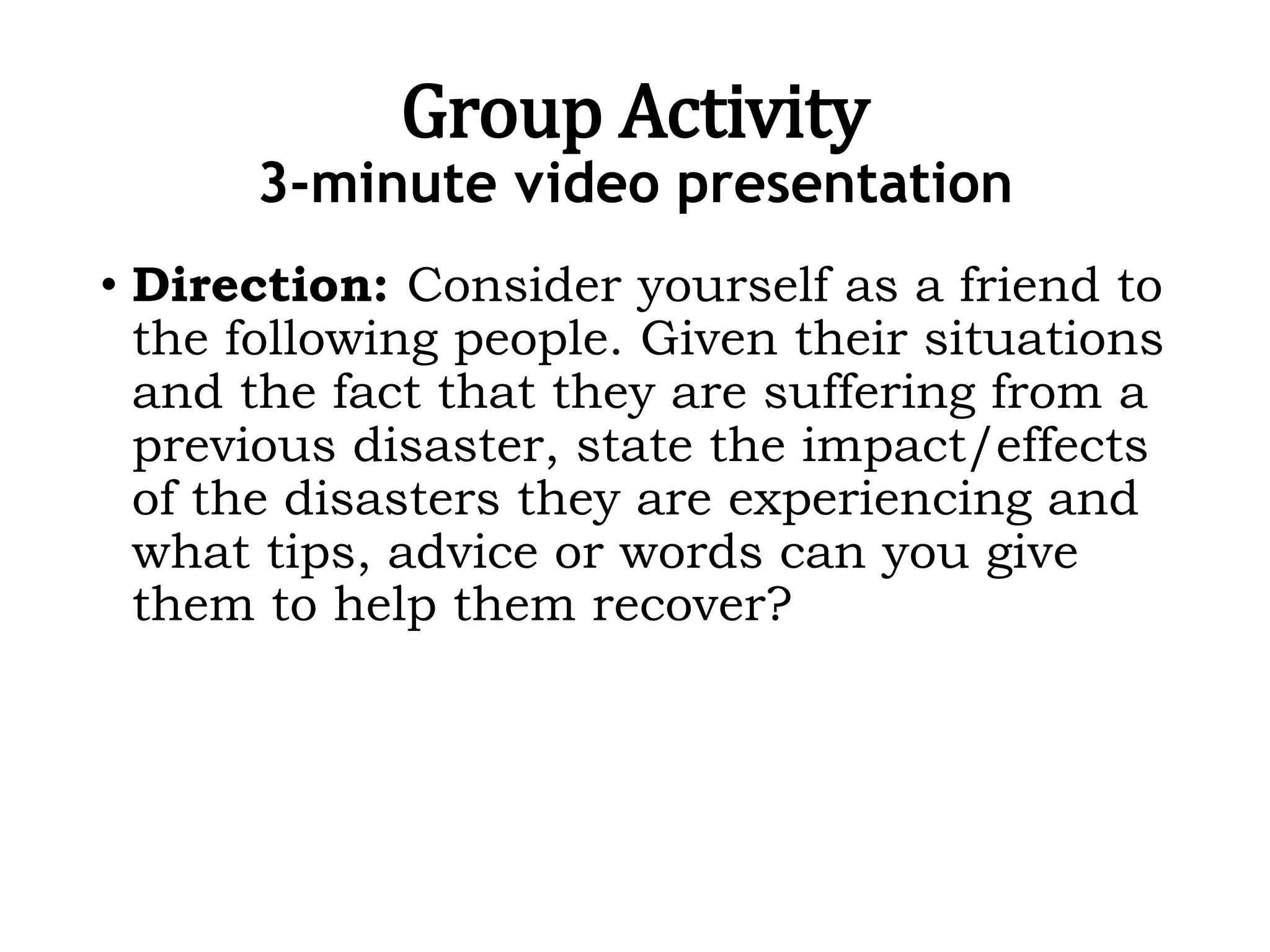 A.2 Effects of Disaster on One's Life.pptx