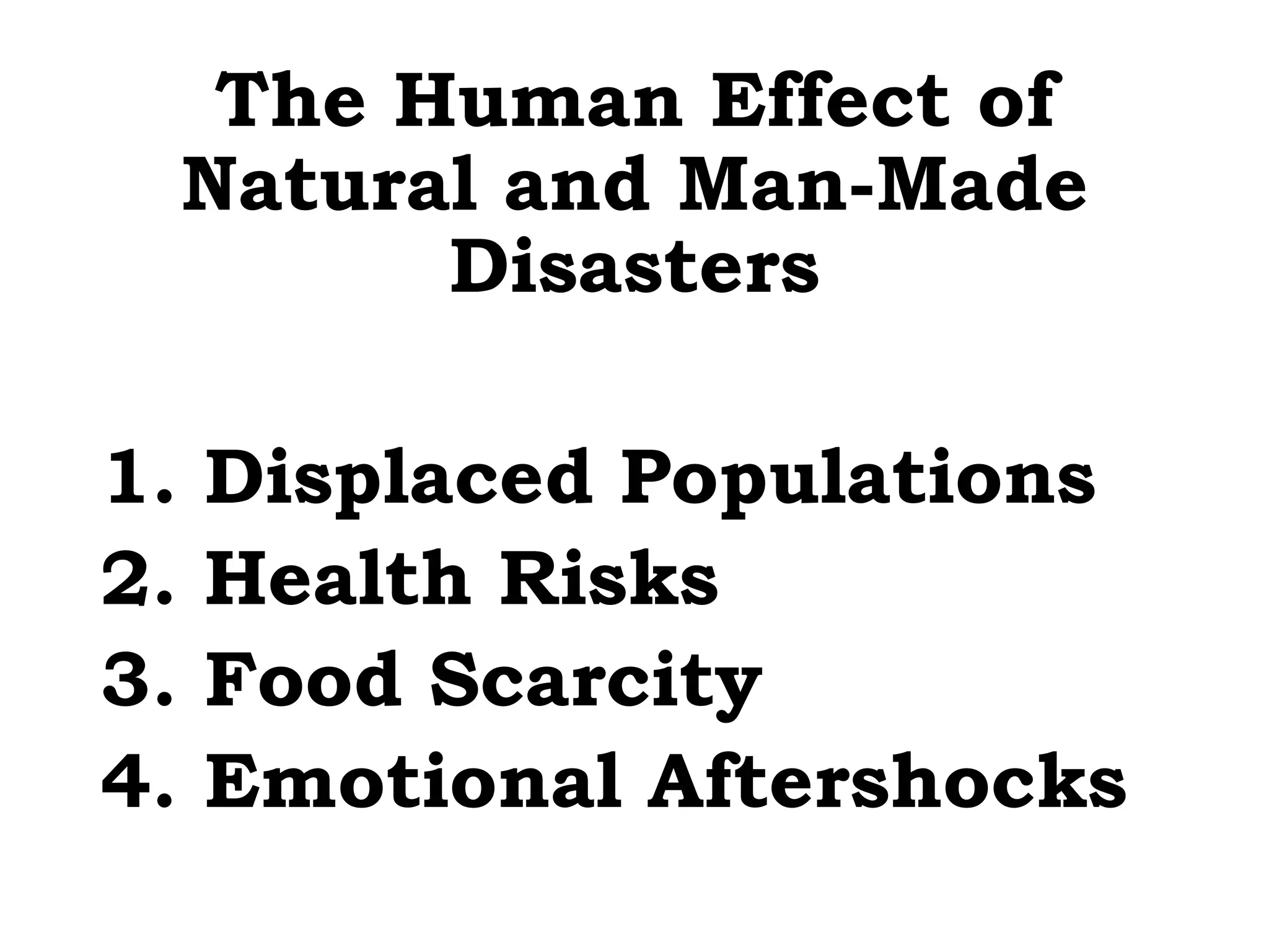 A.2 Effects of Disaster on One's Life.pptx