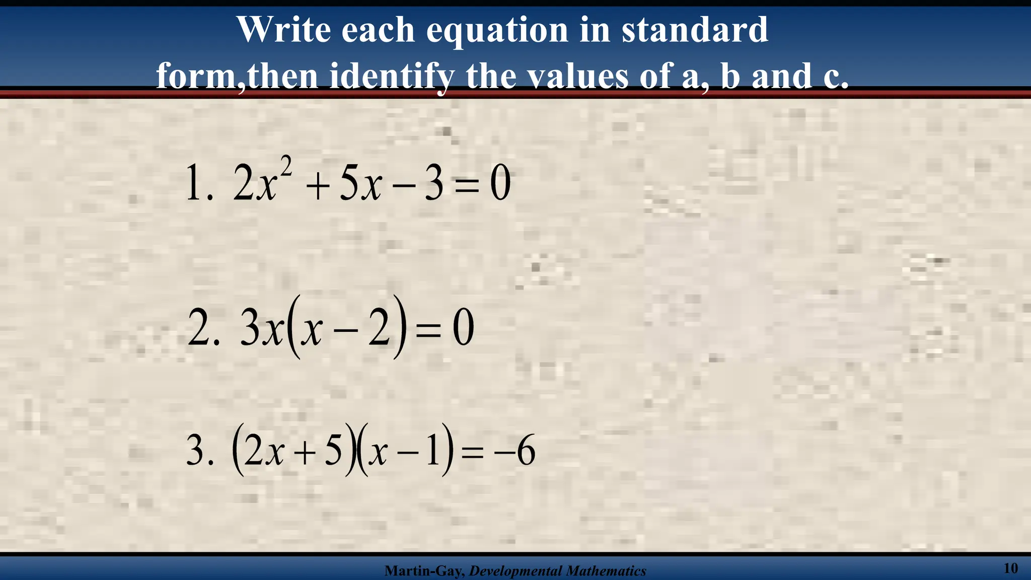 a.1 illustrate quadratic equation.pptx GRADE 9 | PPTX | Physics | Science
