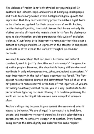 A DISGUSTING MIXTURE OF HUMILIATION 'N' VIOLENCE (PDF) | PDF