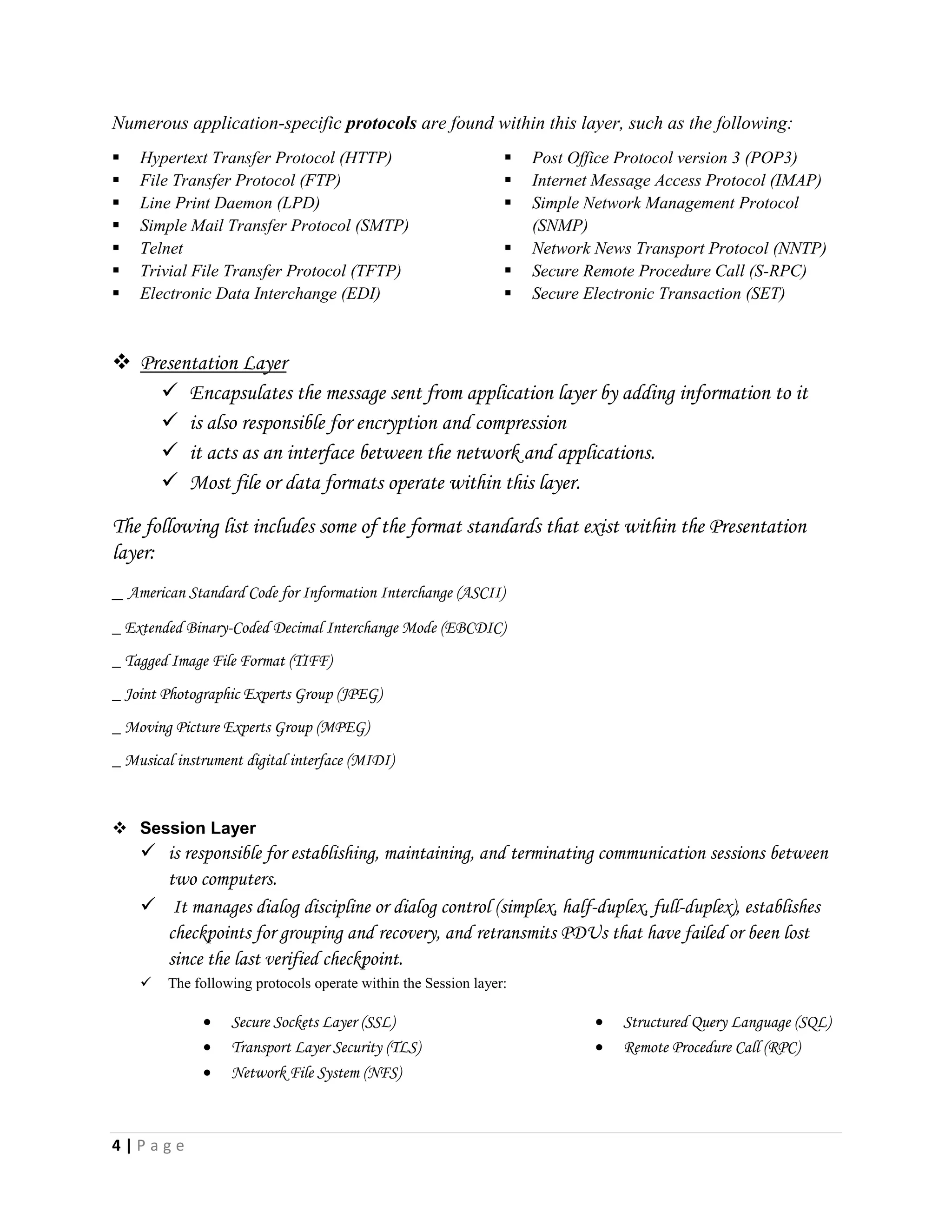Introduction To Computer Network Lecture One Pdf