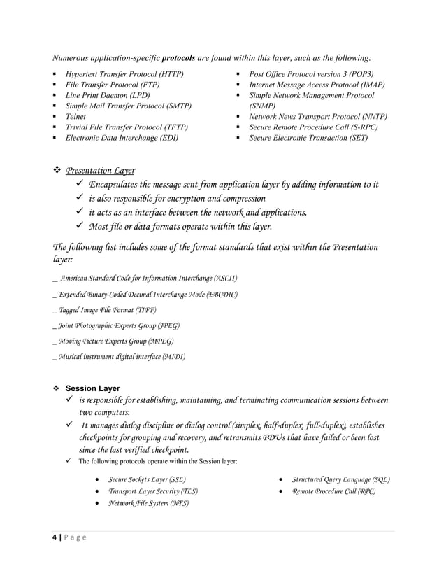 introduction to computer network lecture one | PDF