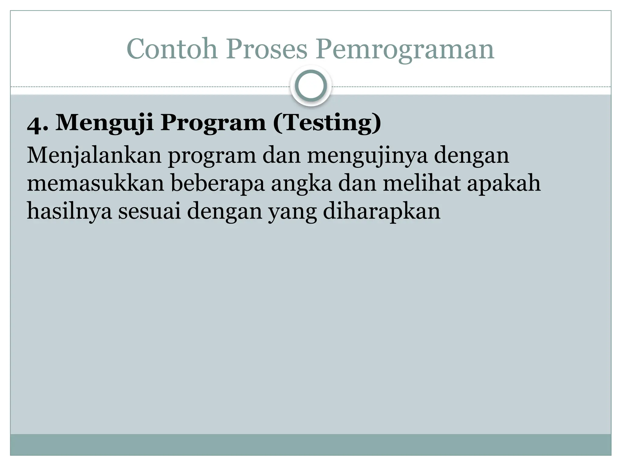 Materi Proses Pemrograman Kelas XI Informatika | PPTX