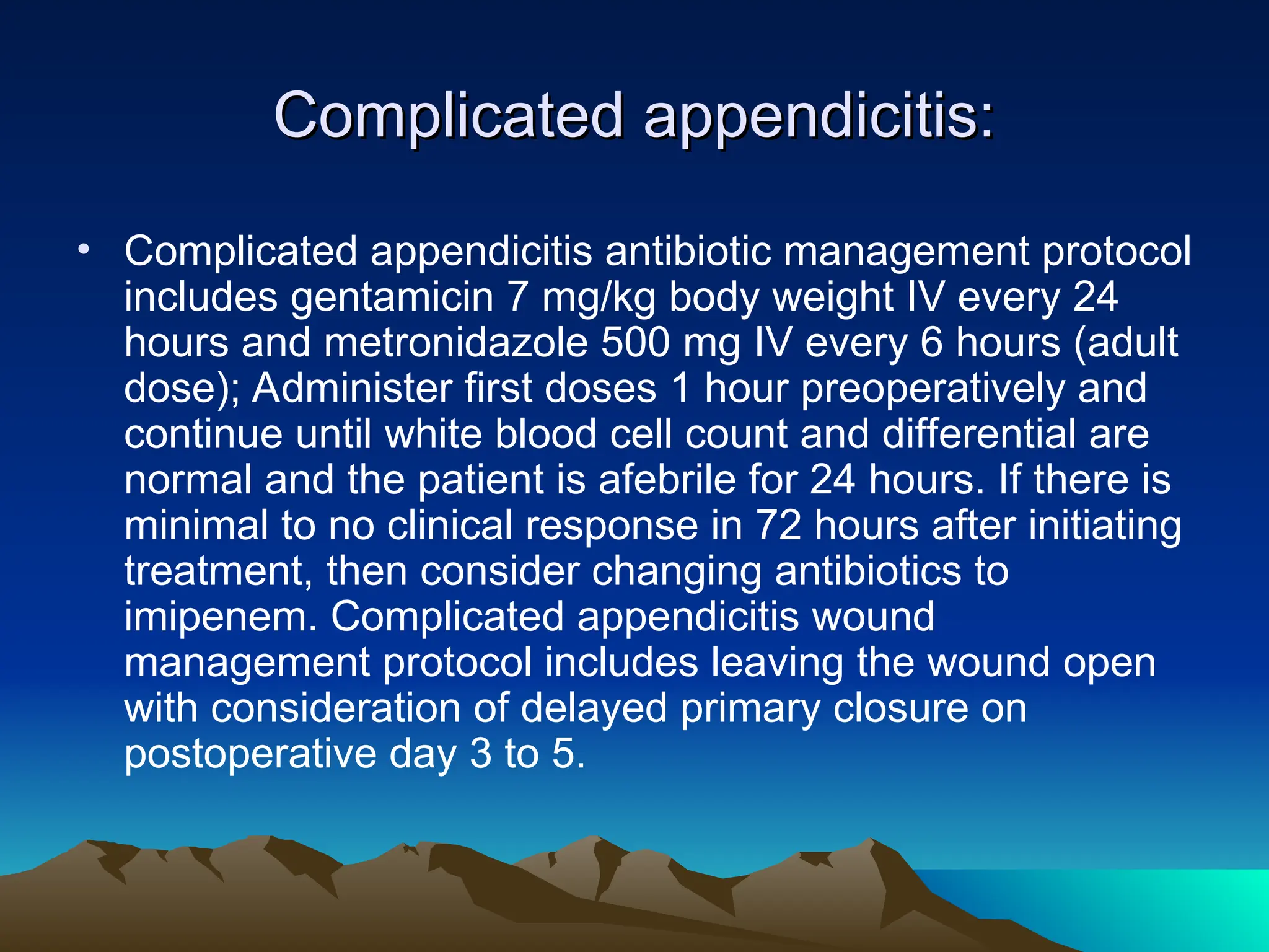 Acute appendicitis and complication. .ppt