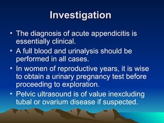 Acute appendicitis and complication. .ppt
