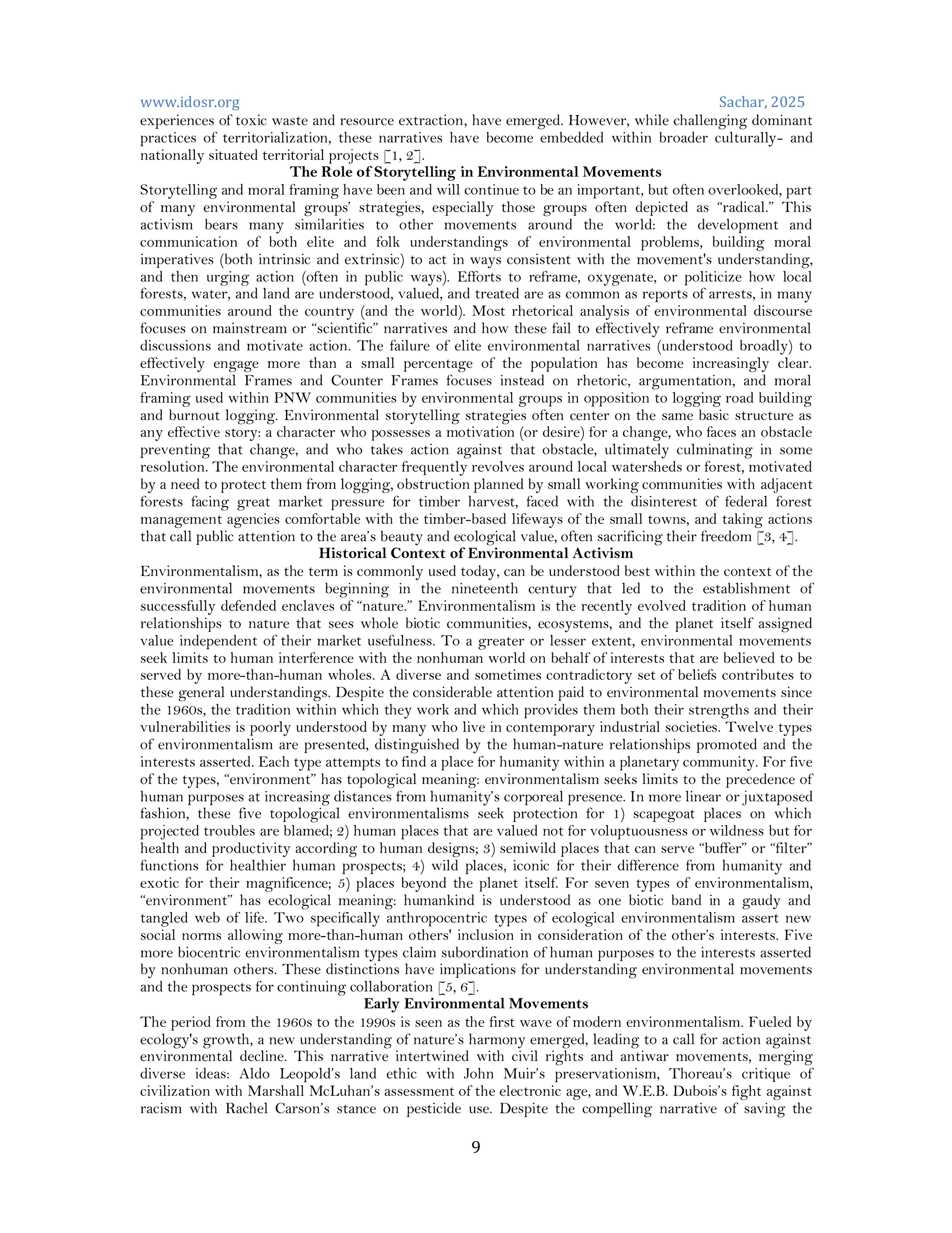 Cultural Narratives in Environmental Activism (www.kiu.ac.ug) | PDF