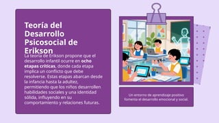 Teorías del desarrollo. Freud, Erik Erikson | PPTX