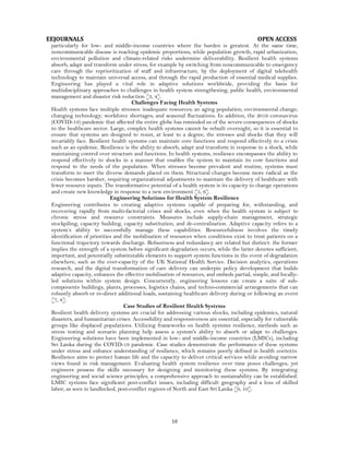 Building Resilience in Health Systems through Engineering (www.kiu.ac ...