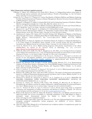 Urban, Peri-Urban, and Rural Malaria Transmission Dynamics in Sub ...