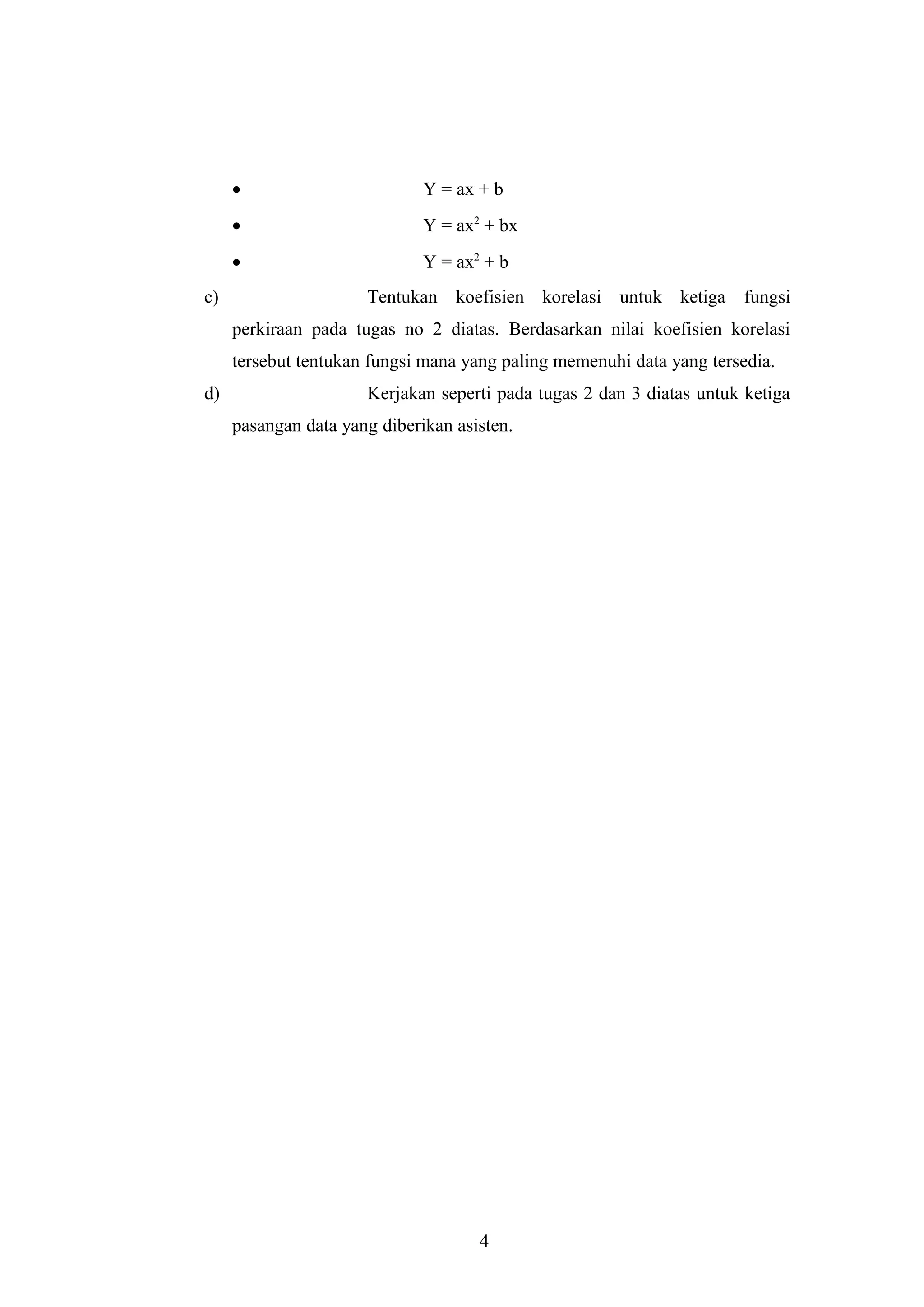metode kuadrat terkecil | DOC