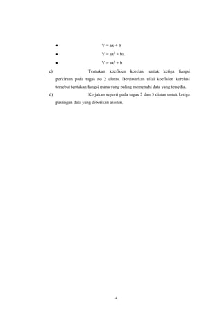 metode kuadrat terkecil | DOC