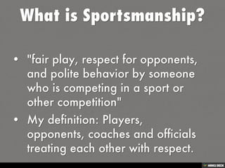Sportsmanship and Ethical Behavior in Professional Sports | PDF