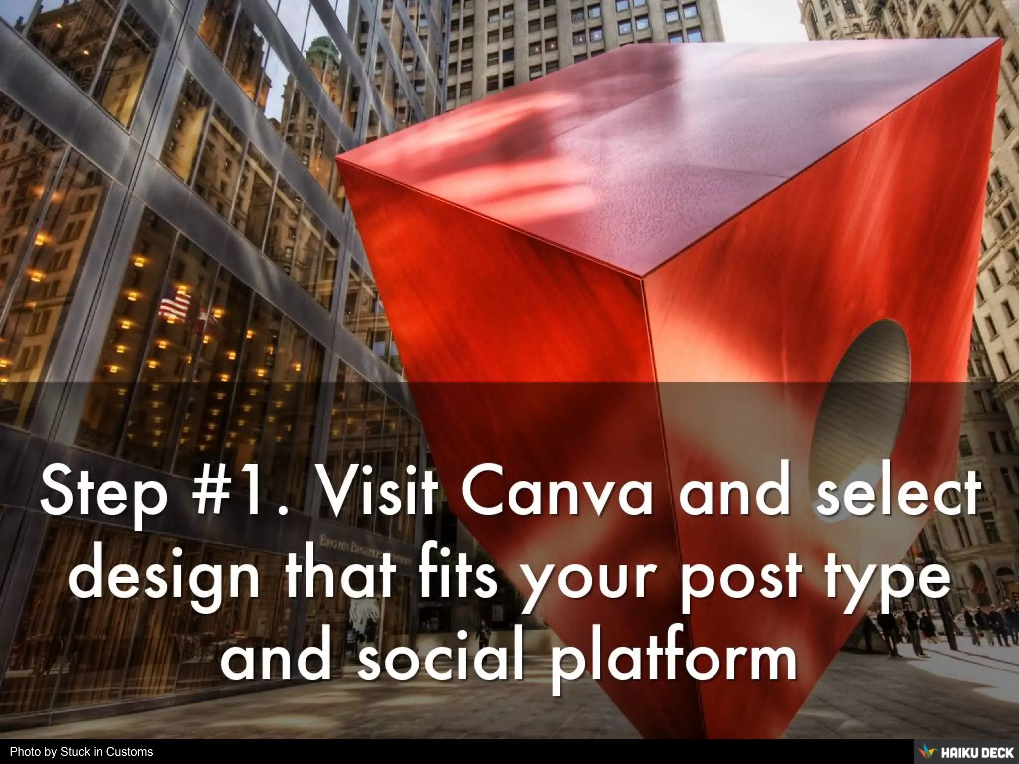 Visual Content: 7 easy steps to create your custom design with Canva | PDF