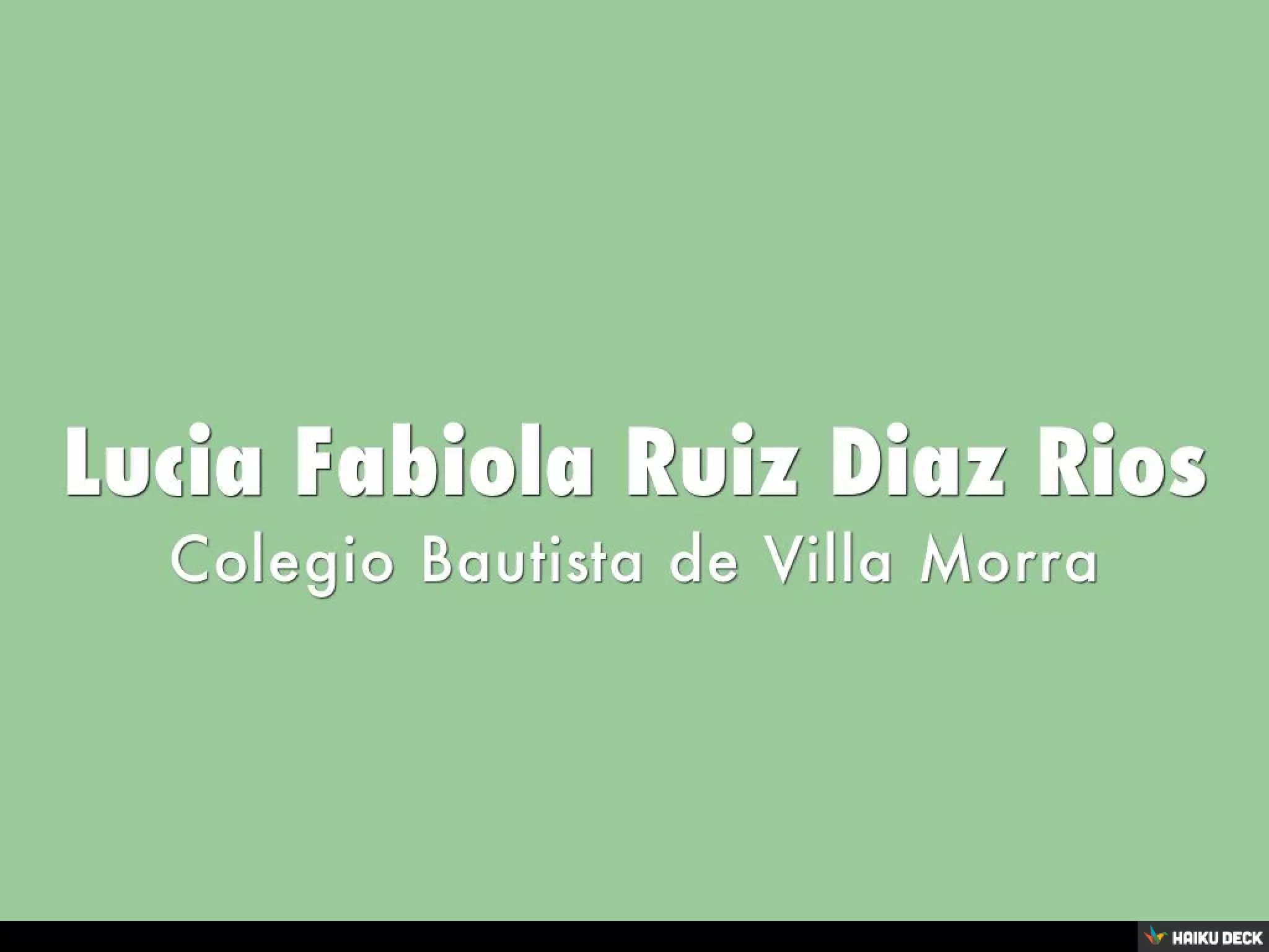 Lucia Fabiola Ruiz Diaz Rios | PPT