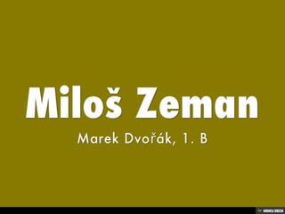 Miloš Zeman | PDF