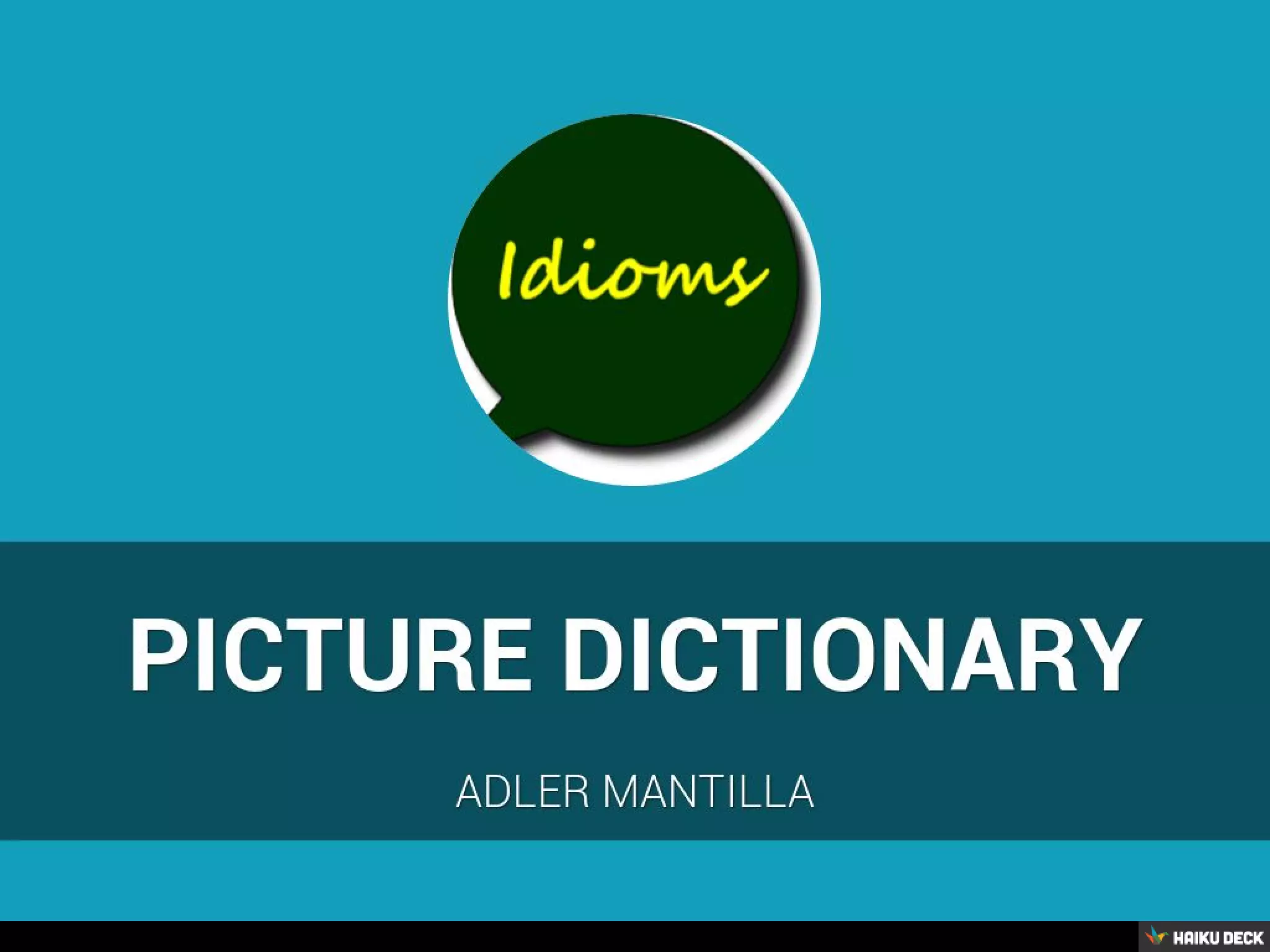 PICTURE DICTIONARY | PDF