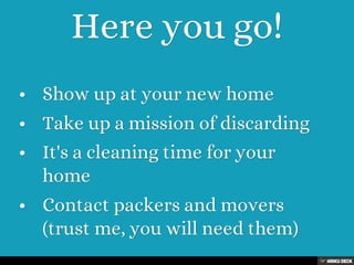 Moving House? | PPT