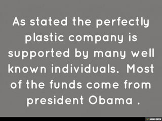 PERFECTLY PLASTIC | PPT