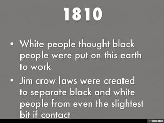 Jim Crow Laws | PDF