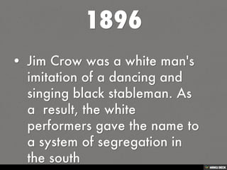 Jim Crow Laws | PDF