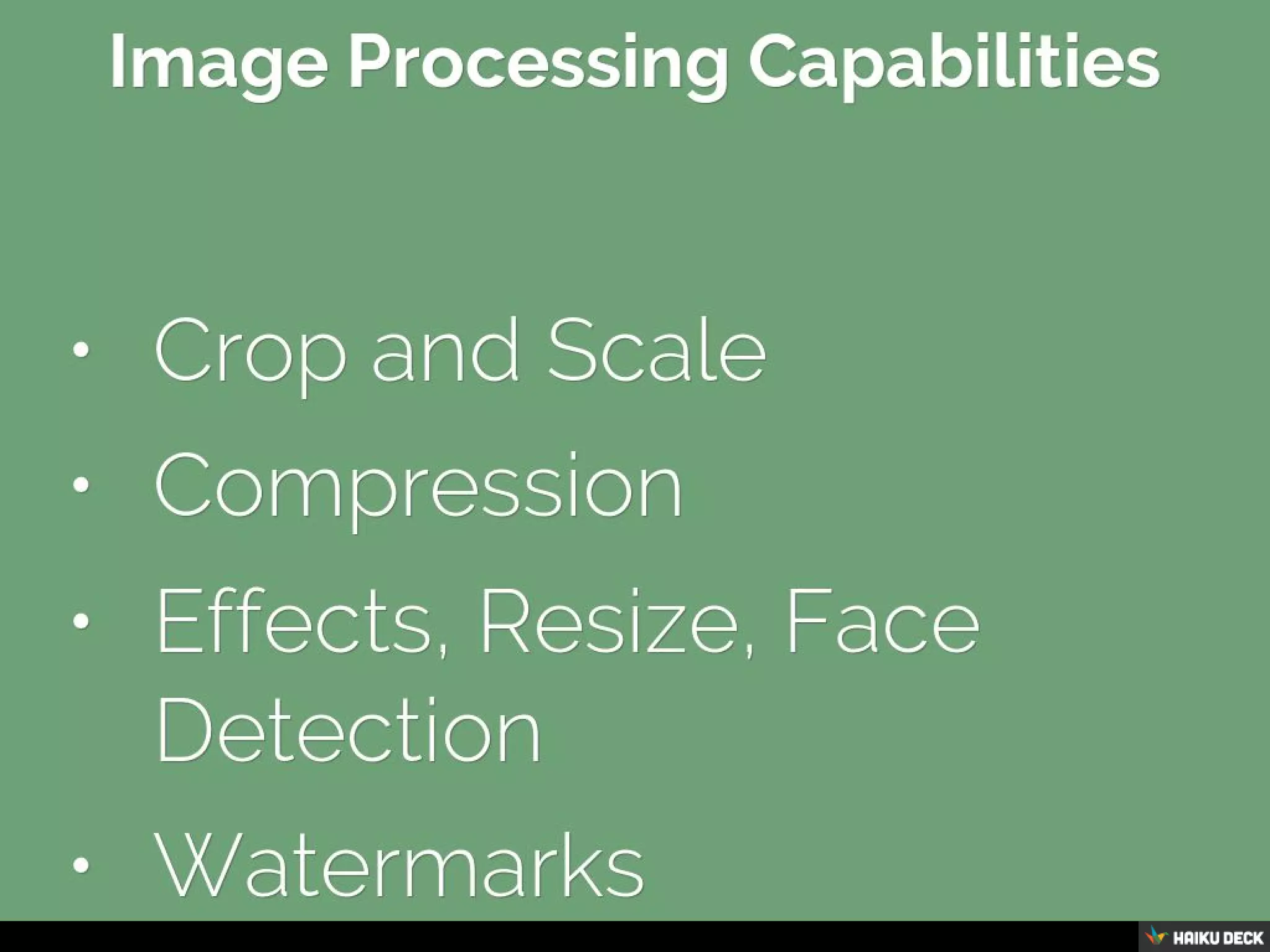 A Cloud-based Image Processing Service | PPT
