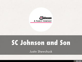 SC Johnson and Son | PPT