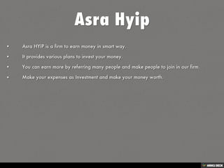 Asra Products/Softwares | PDF