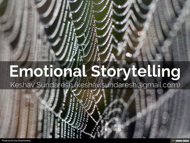 Emotional Storytelling | PDF