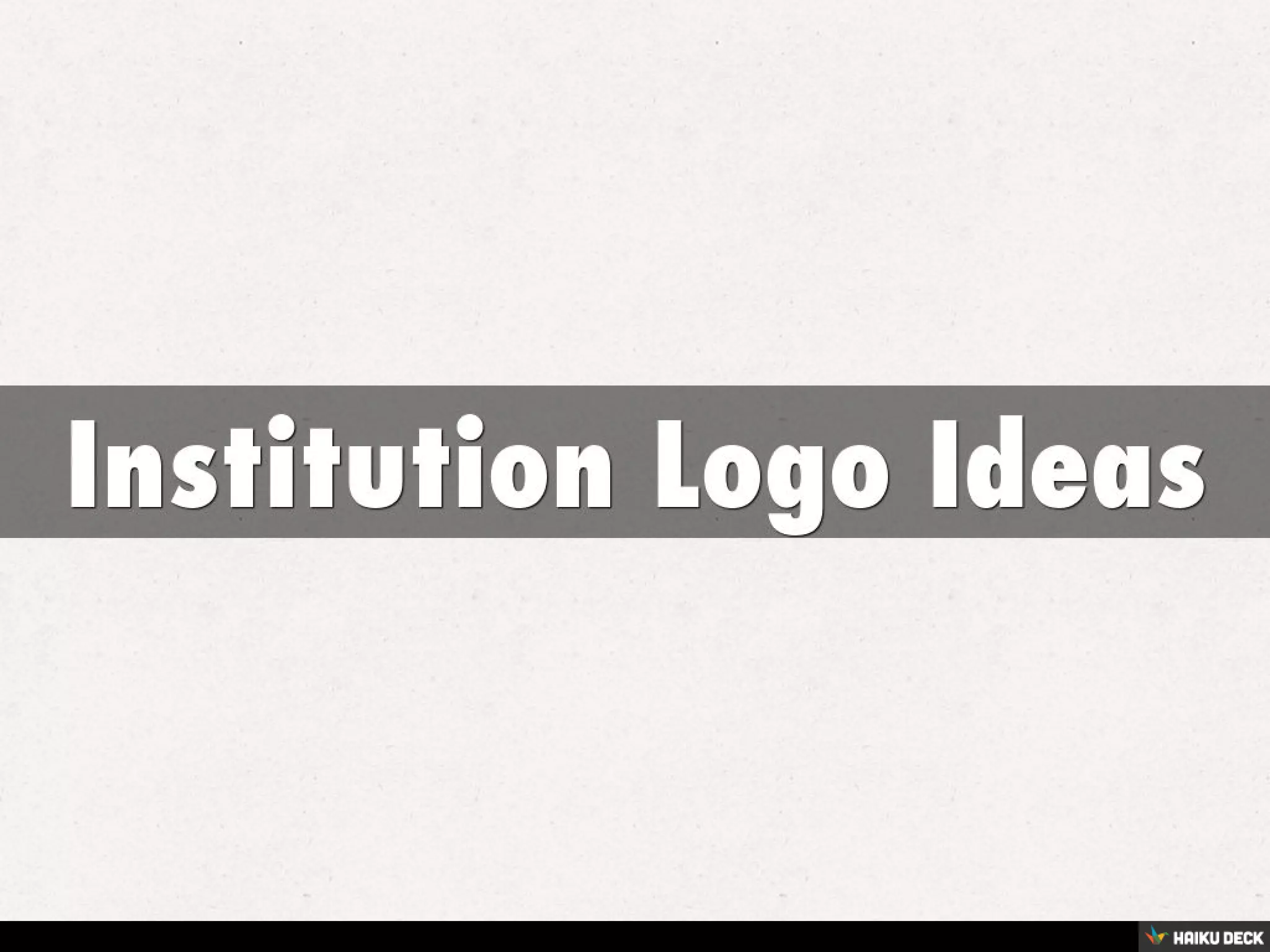 Institution Logo Ideas | PDF