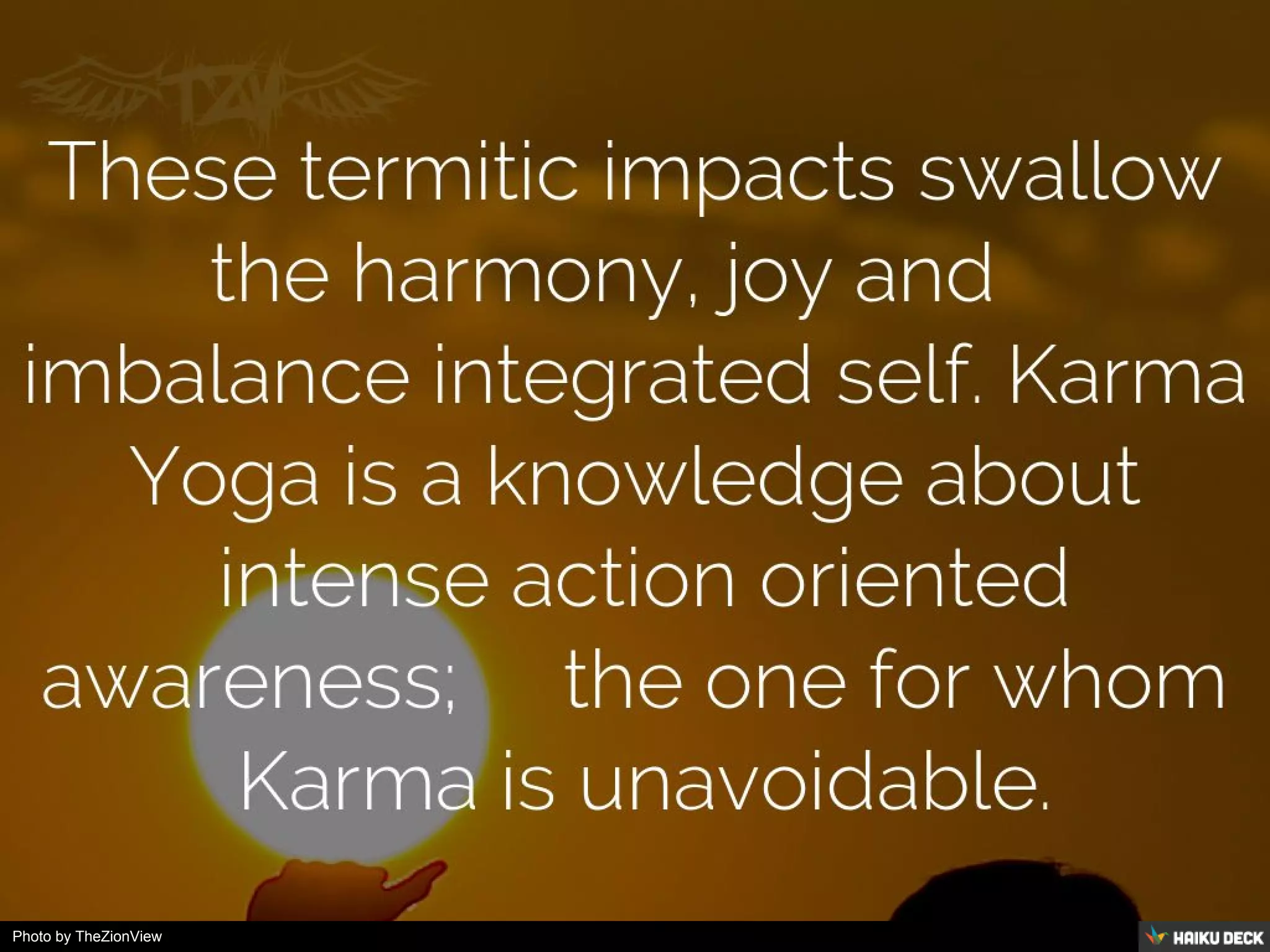 Applied Discipline of Karmic Principles | PDF