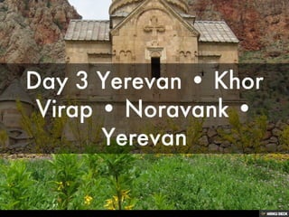 Sightseeing Around Yerevan | PPT