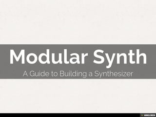 Modular Synth | PPT