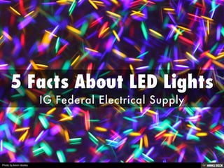 5 Facts About LED Lights | PDF