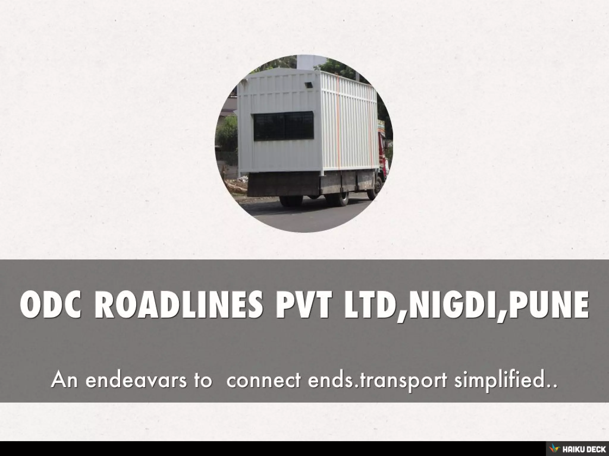 ODC ROADLINES PVT LTD,NIGDI,PUNE | PDF