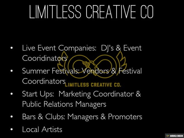 Limitless Creative CO | PPT