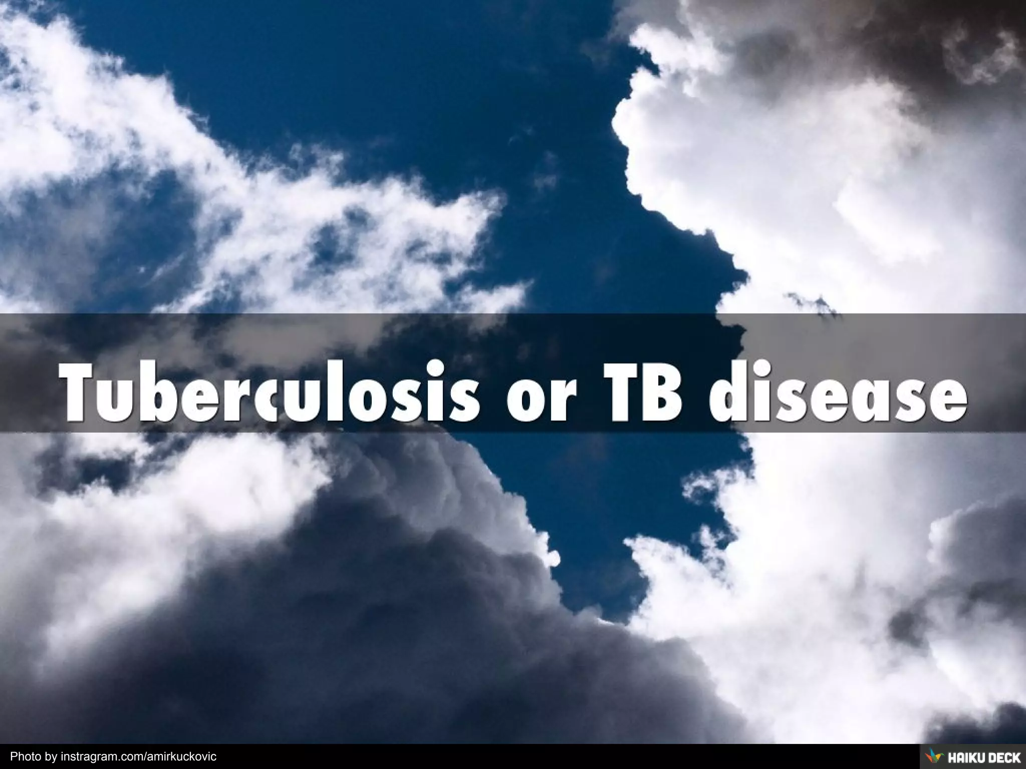 Tuberculosis or TB disease | PDF