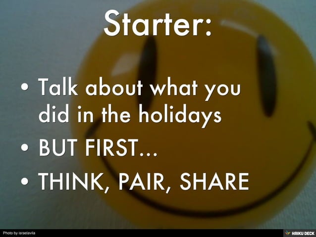 Starter | PPT