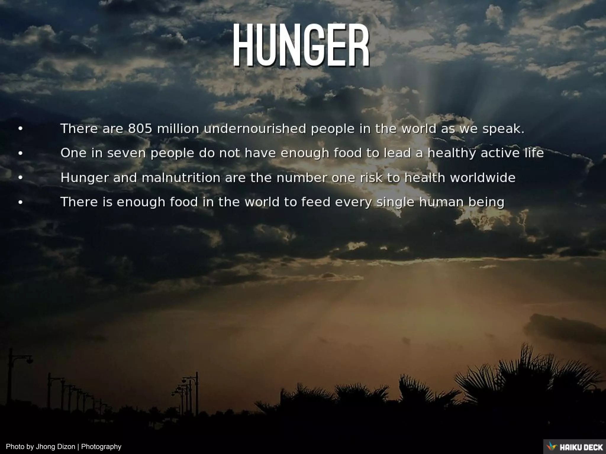 World Hunger | PPT