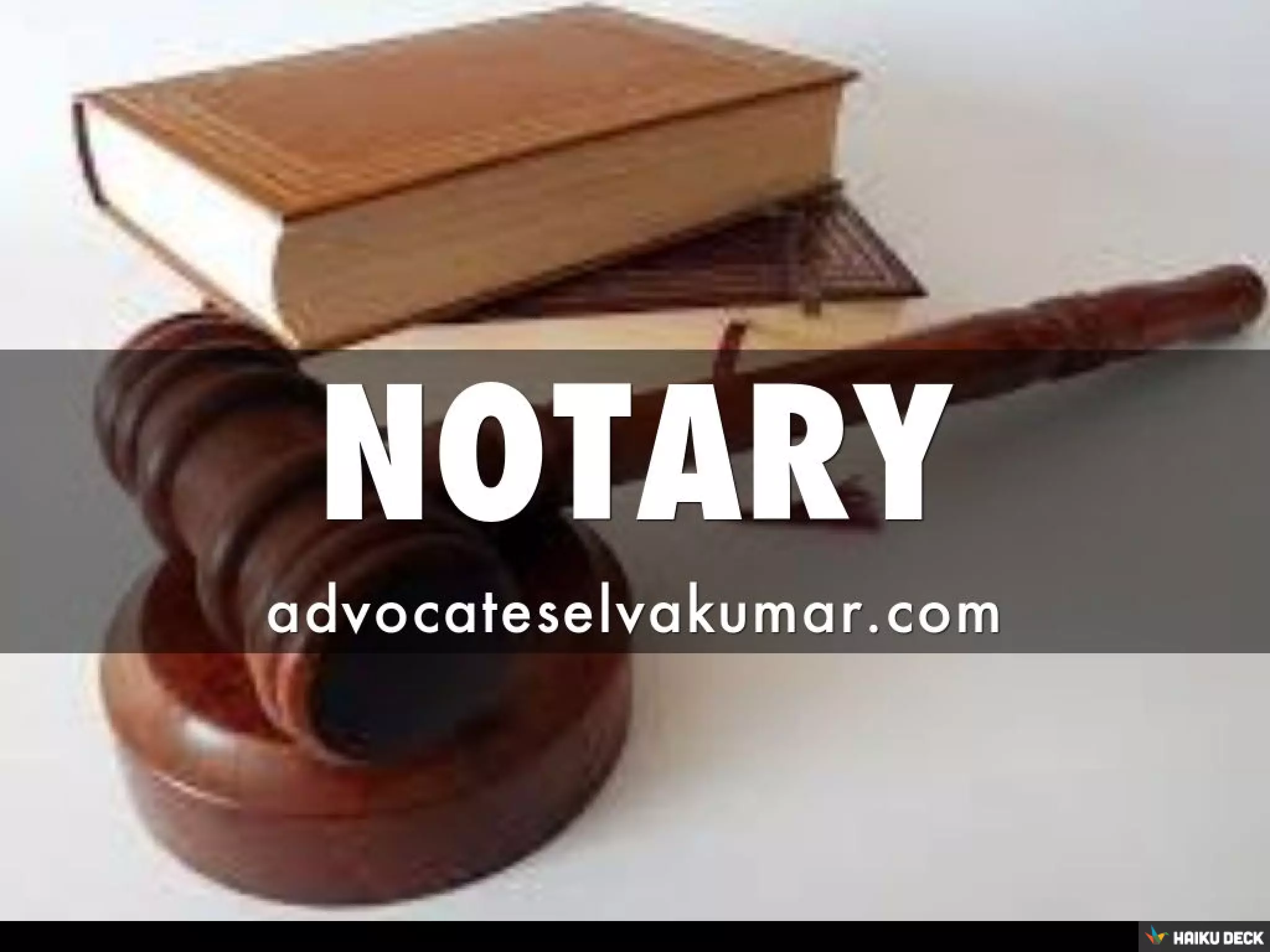 NOTARY | PPT