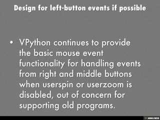 Keyboard and mouse events in Python | PDF | Desktop Publishing | Computer Software and Applications