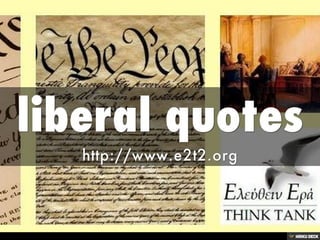 liberal quotes | PPT