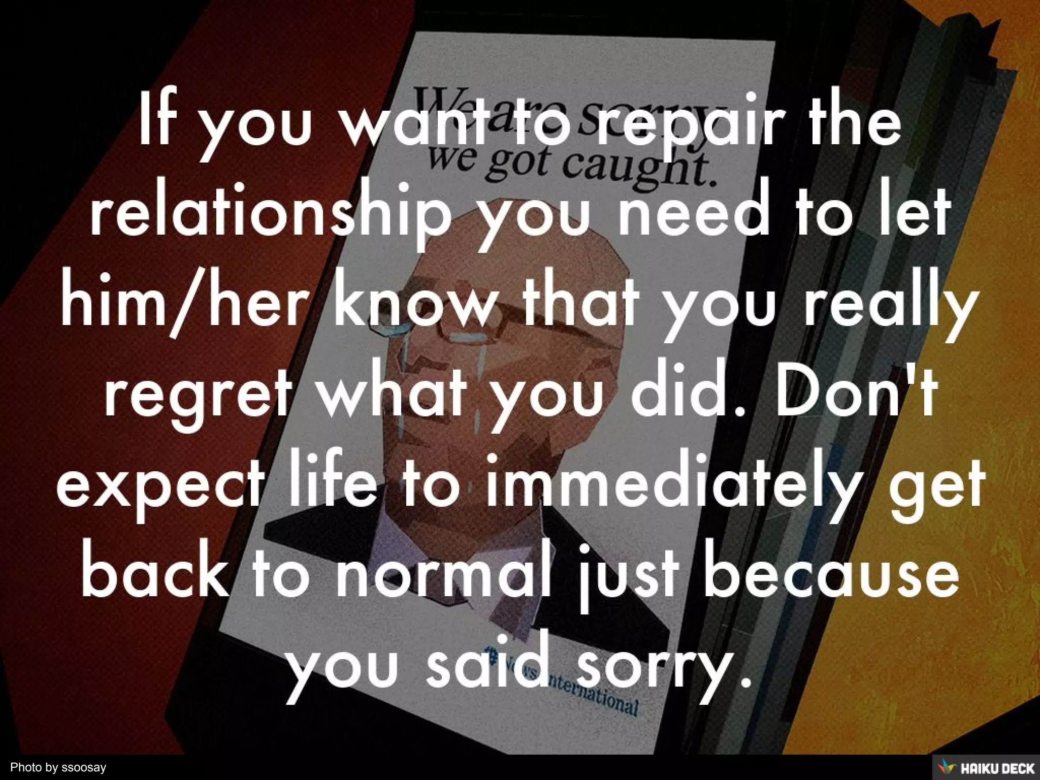How to Apologize in 5 Steps | PDF